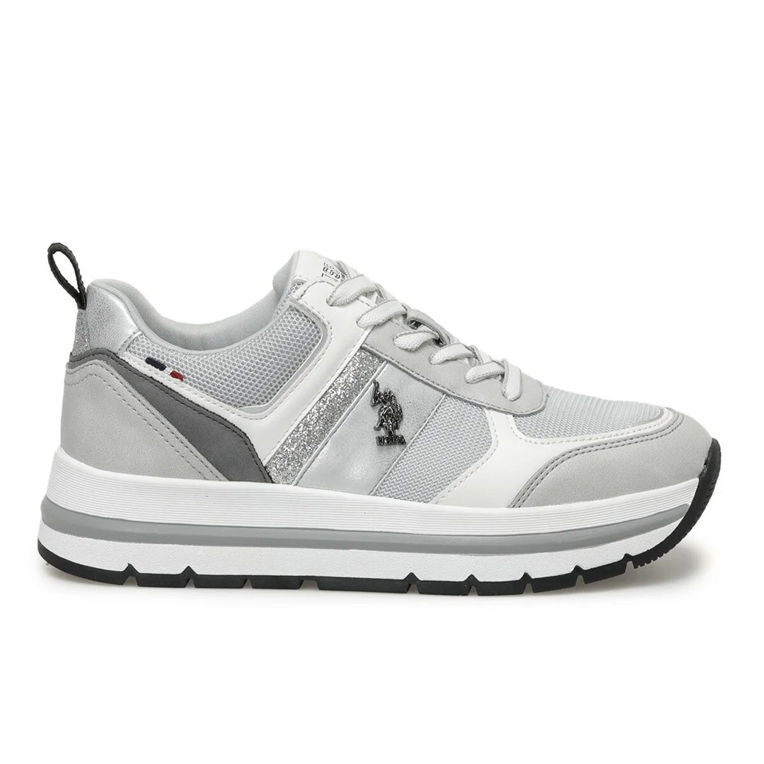 Chaussure De Sport SHINY 3PR Grise Pour Femmes - 101417996 – US. POLO ASSN